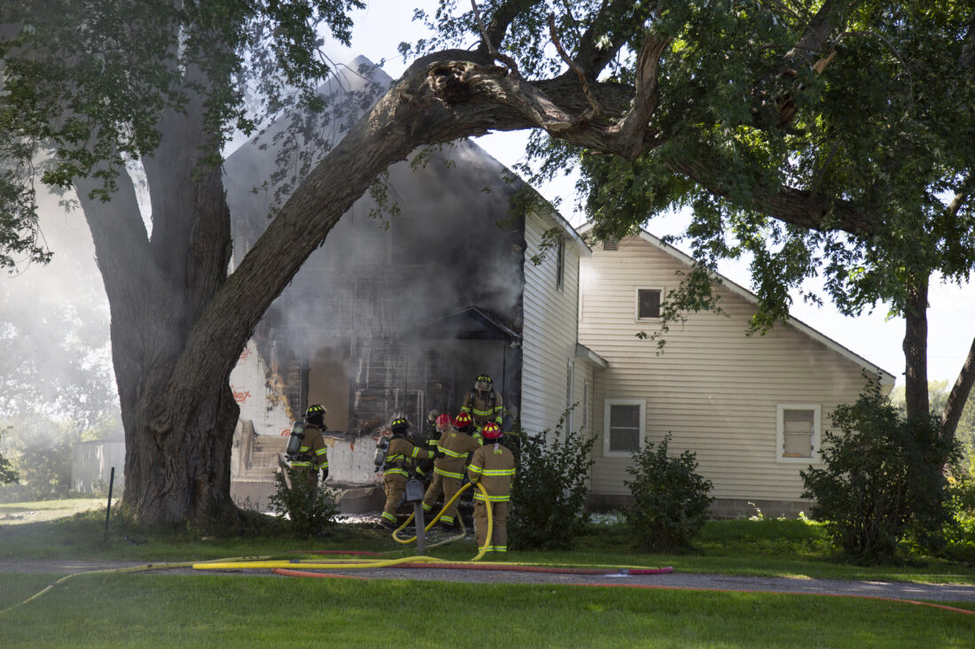 Fire damages Wells Township home | News, Sports, Jobs - The Mining Journal